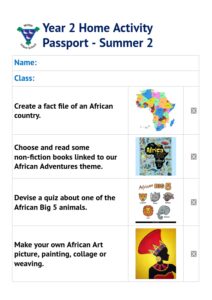 Year 2 Home Learning – Friday 16th June – Writtle Infant School